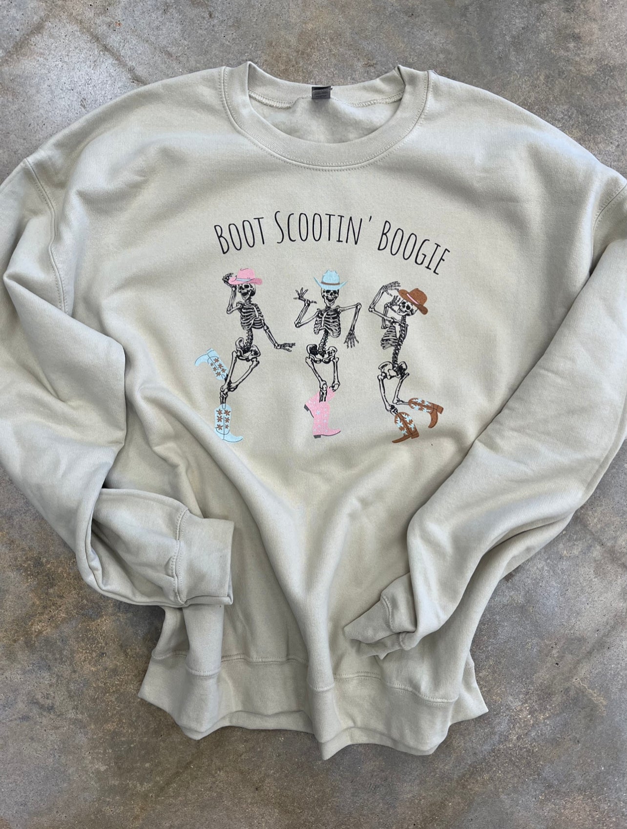 Boot Scootin' Boogie Crewneck Sweatshirt – Make it Personal MM